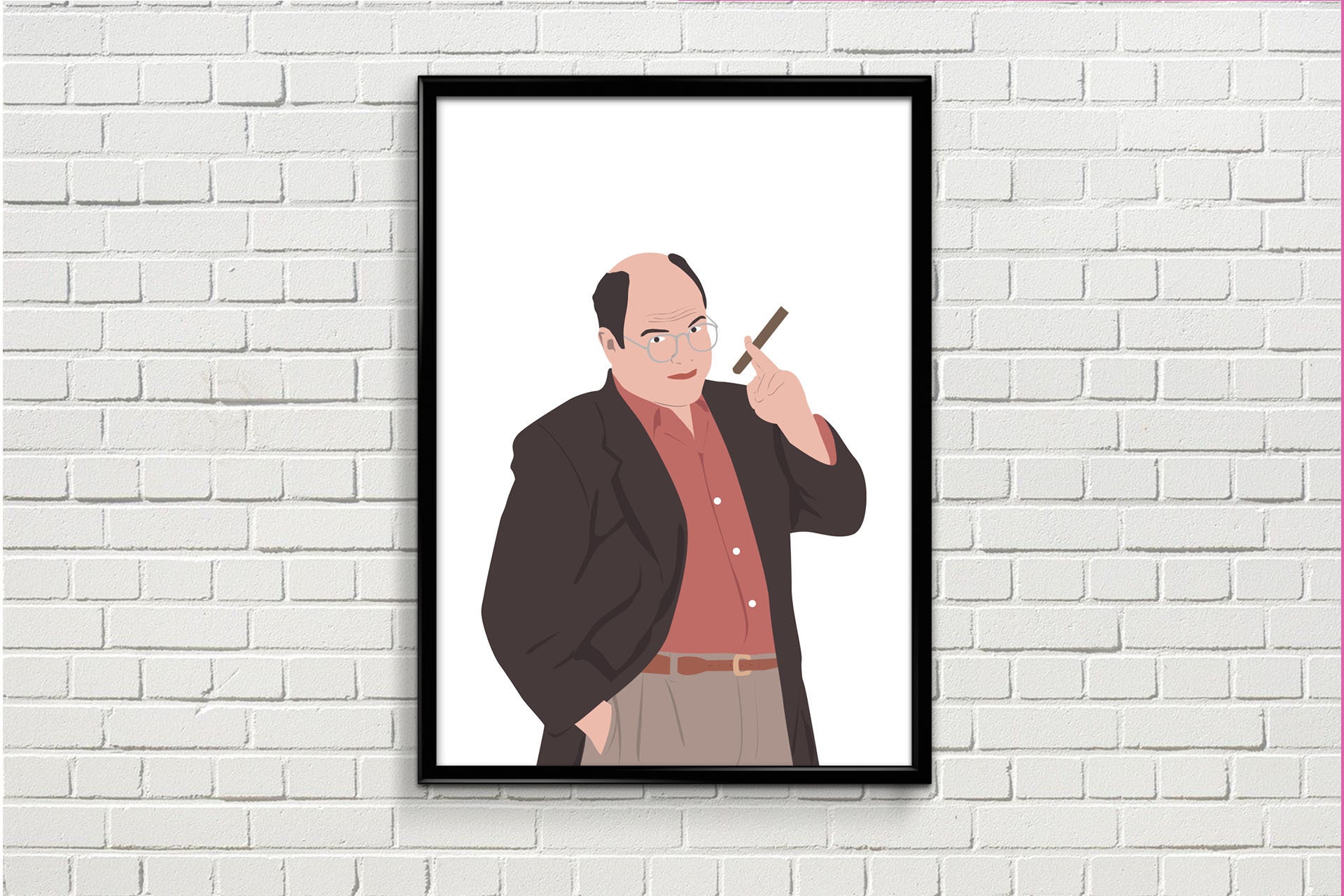 Seinfeld Poster George Costanza Poster 90s Poster Print - Etsy UK