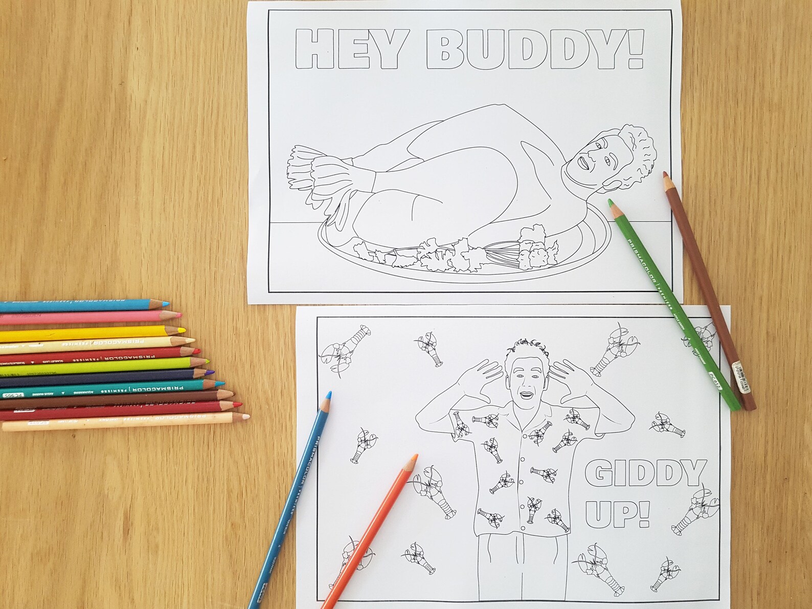 Seinfeld Colouring Pages Cosmo Kramer Colouring Pages Adult Colouring ...