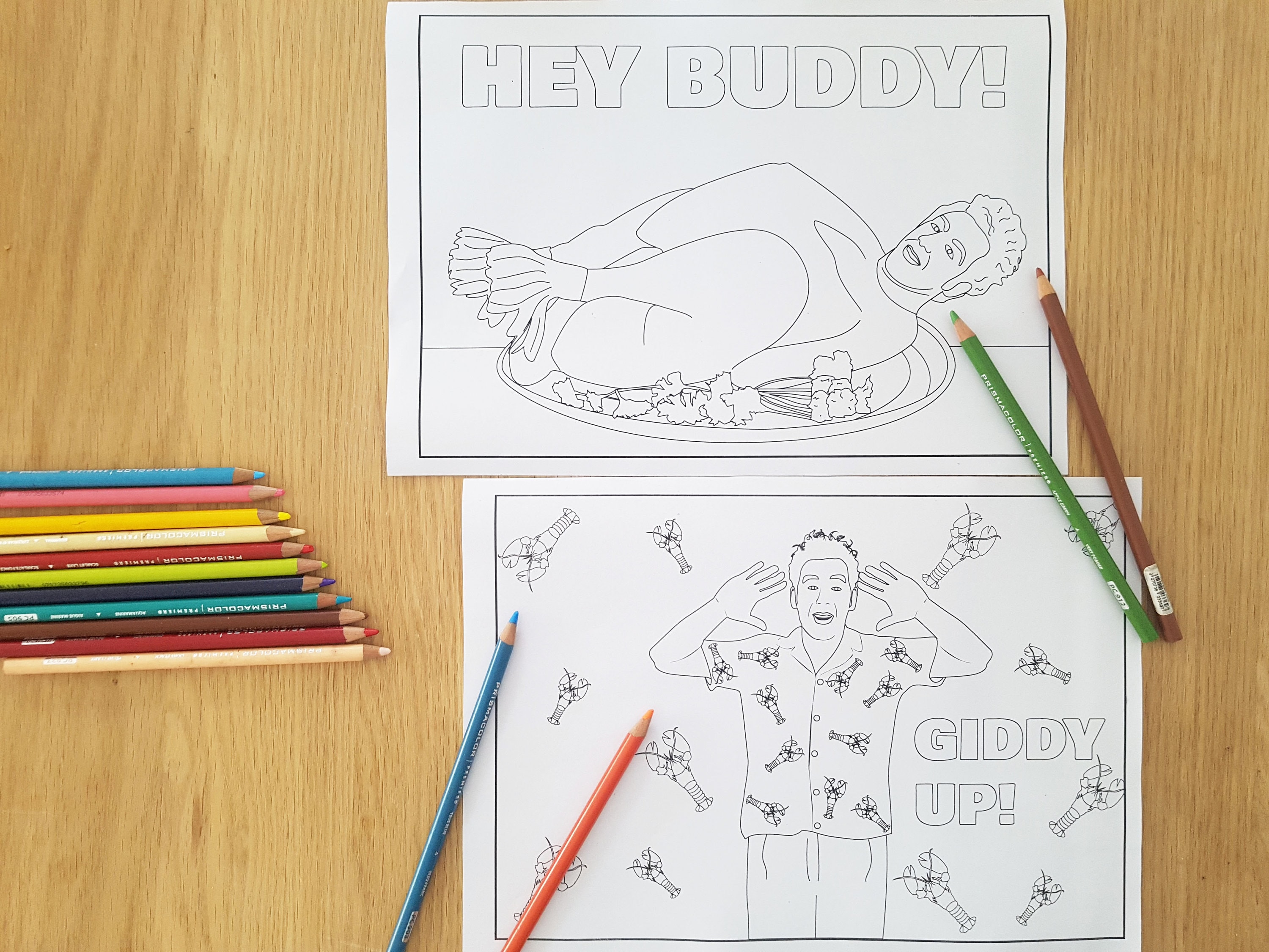 Seinfeld Colouring Pages Cosmo Kramer Colouring Pages Adult Colouring ...