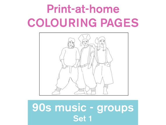 Spice Girl Coloring Pages