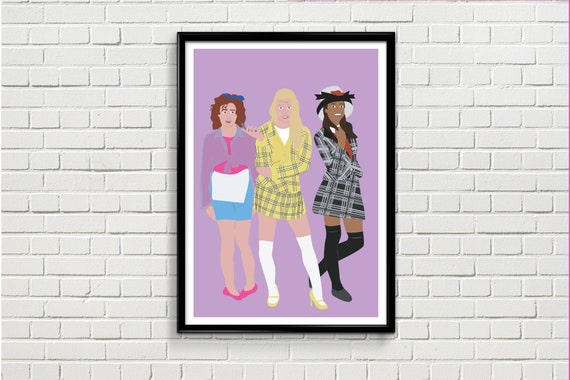 Clueless Poster Clueless Print 90s Print Print at Home - Etsy