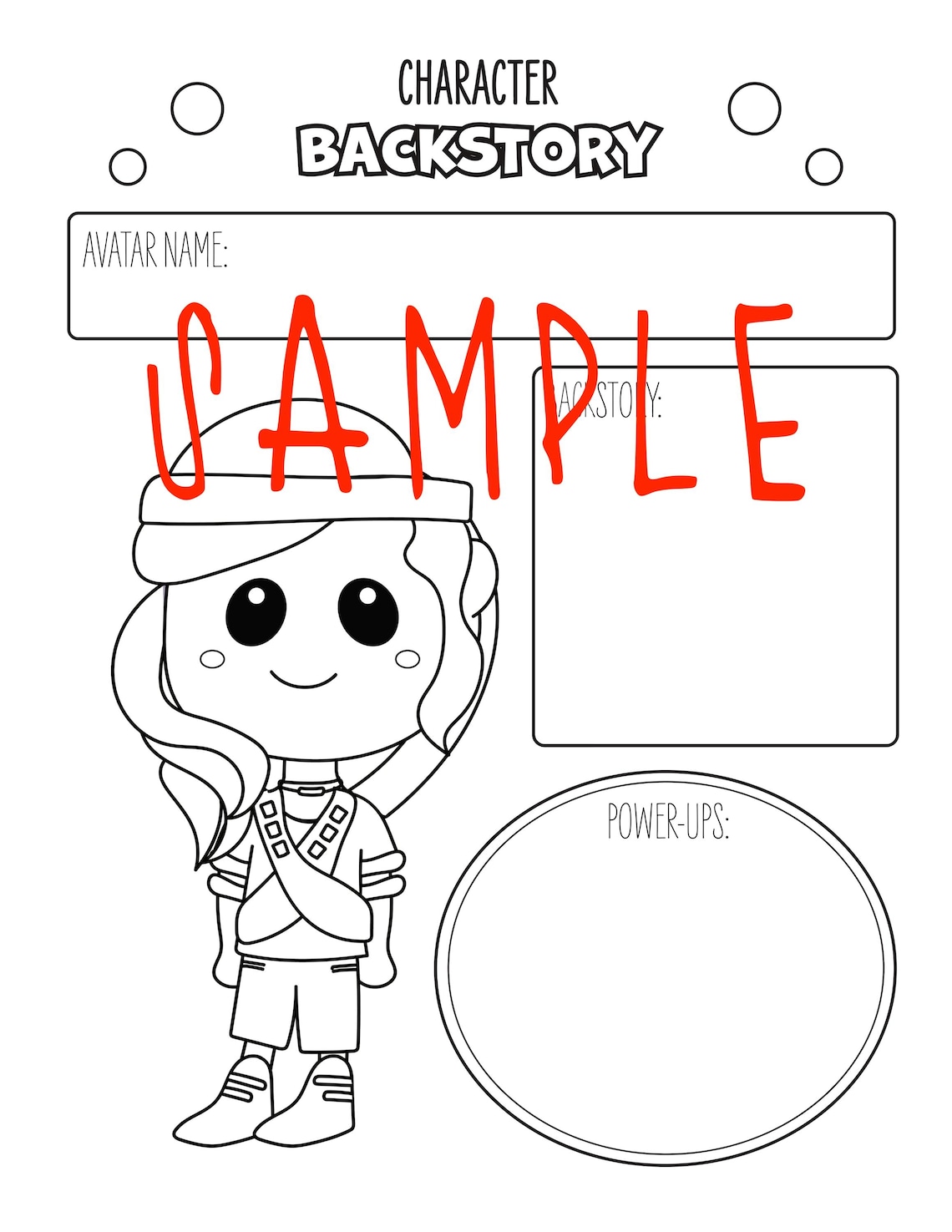 Design Your Own Video Game Activity Printable - Etsy