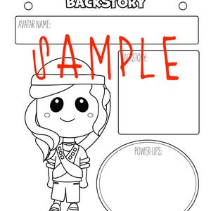 Design Your Own Video Game Activity Printable - Etsy
