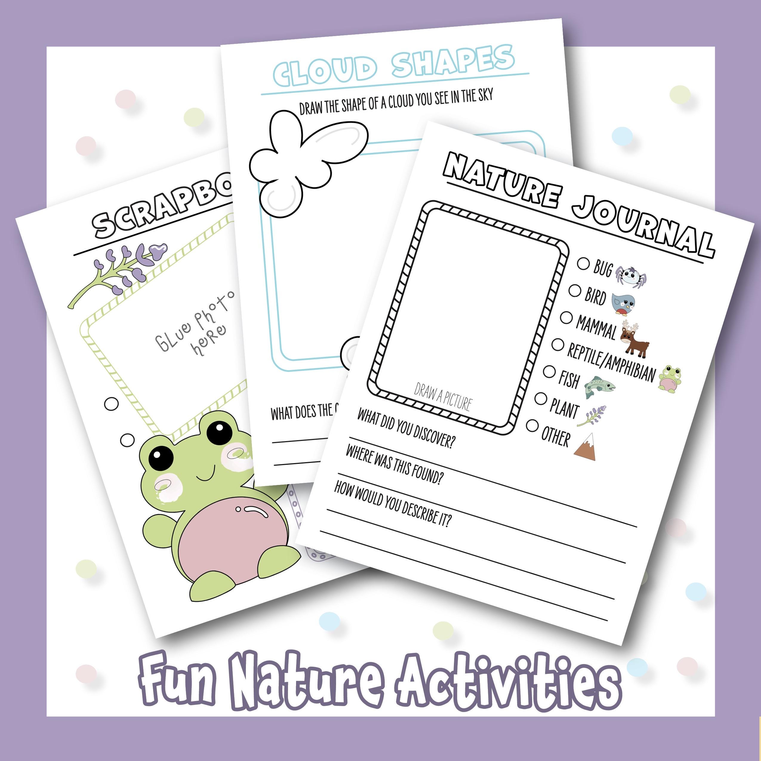 Nature Journal Printable - Etsy