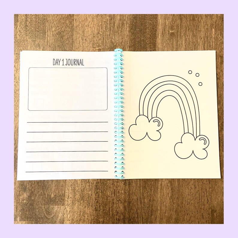 Spring Break Journal Printable - Etsy