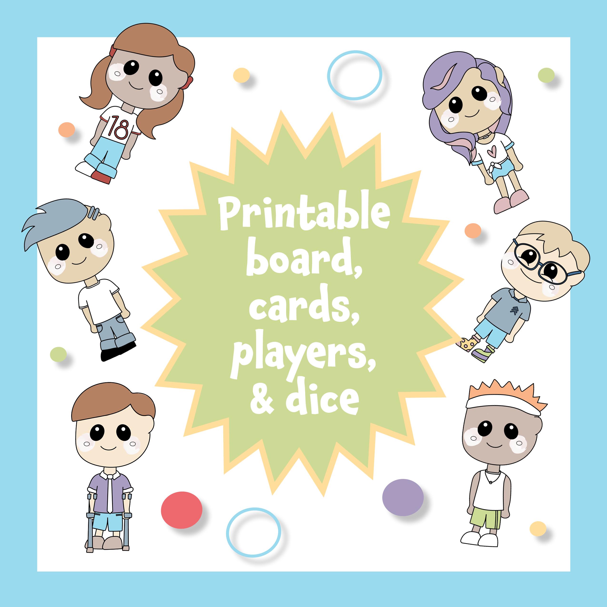 Create Your Own Board Game Printable - Etsy