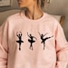 Ballet Sweatshirt, Gift for Dancer, Ballerina Hoodie, Ballet Shirt ...