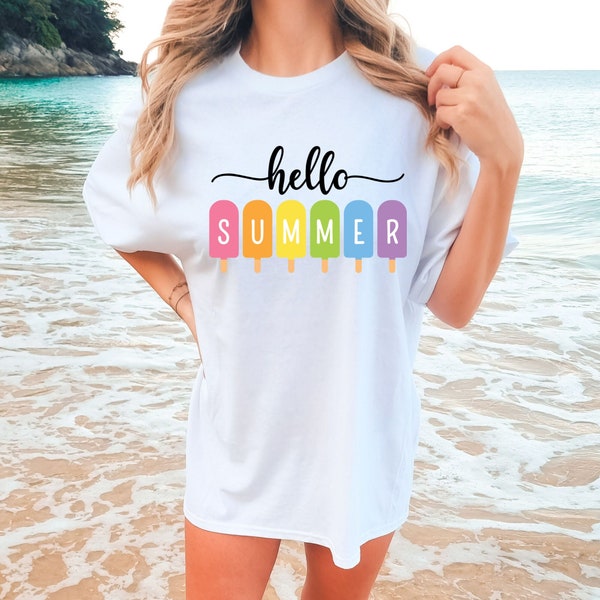Hello Summer Shirt - Etsy