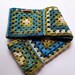 Granny Square Cowl Crochet Boho Snood Handmade Hippie - Etsy