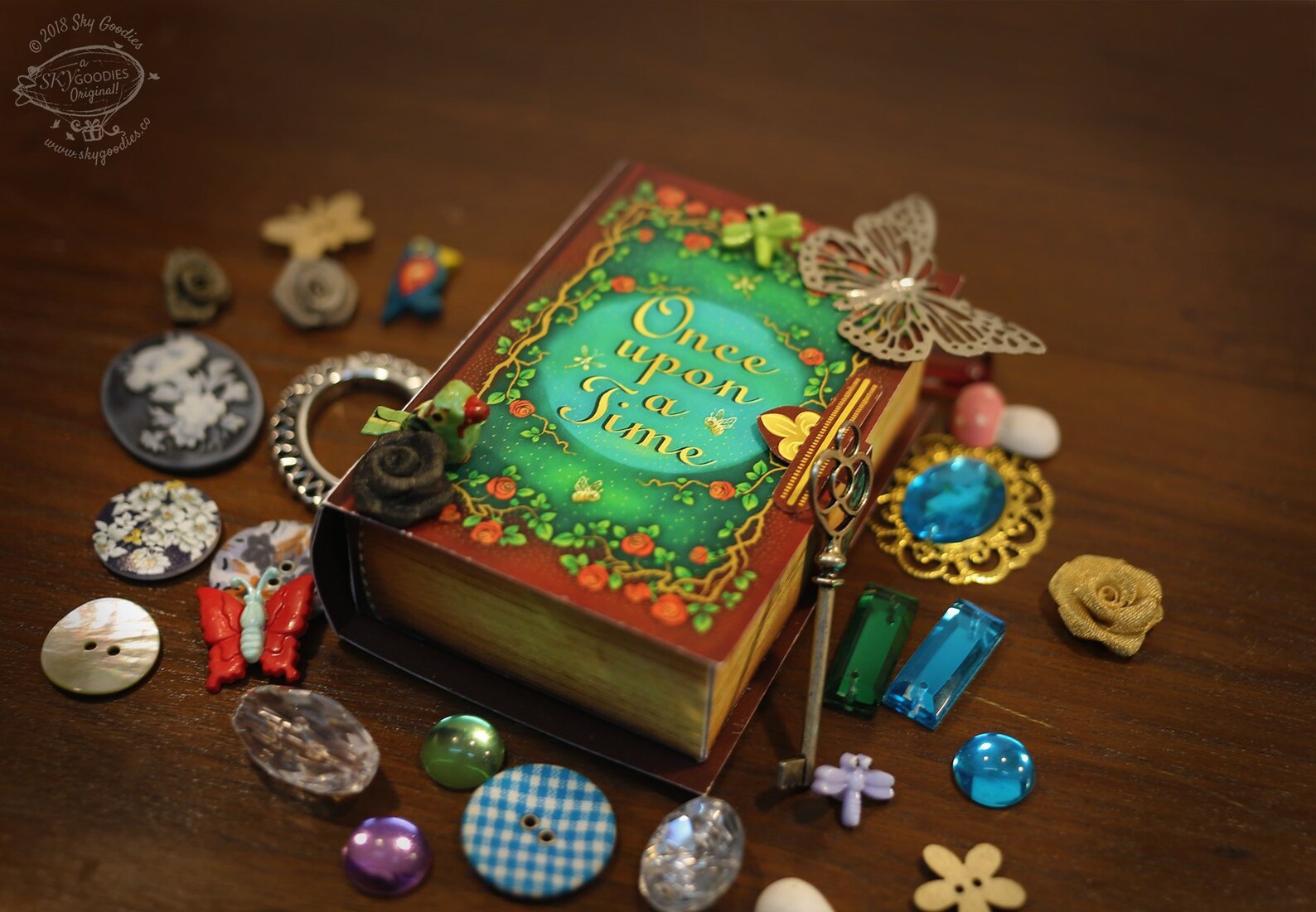 Printable DIY Mini Fairy Tale Book Box Paper Gift Box / - Etsy France