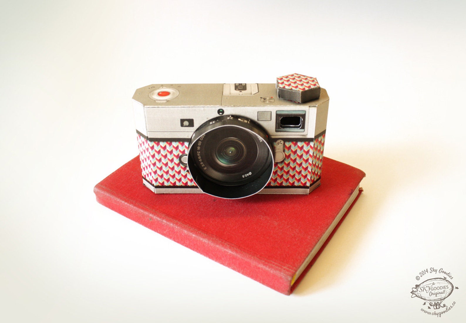 DIY Paper Camera Photo Frame Papercraft Realistic Black Grey - Etsy