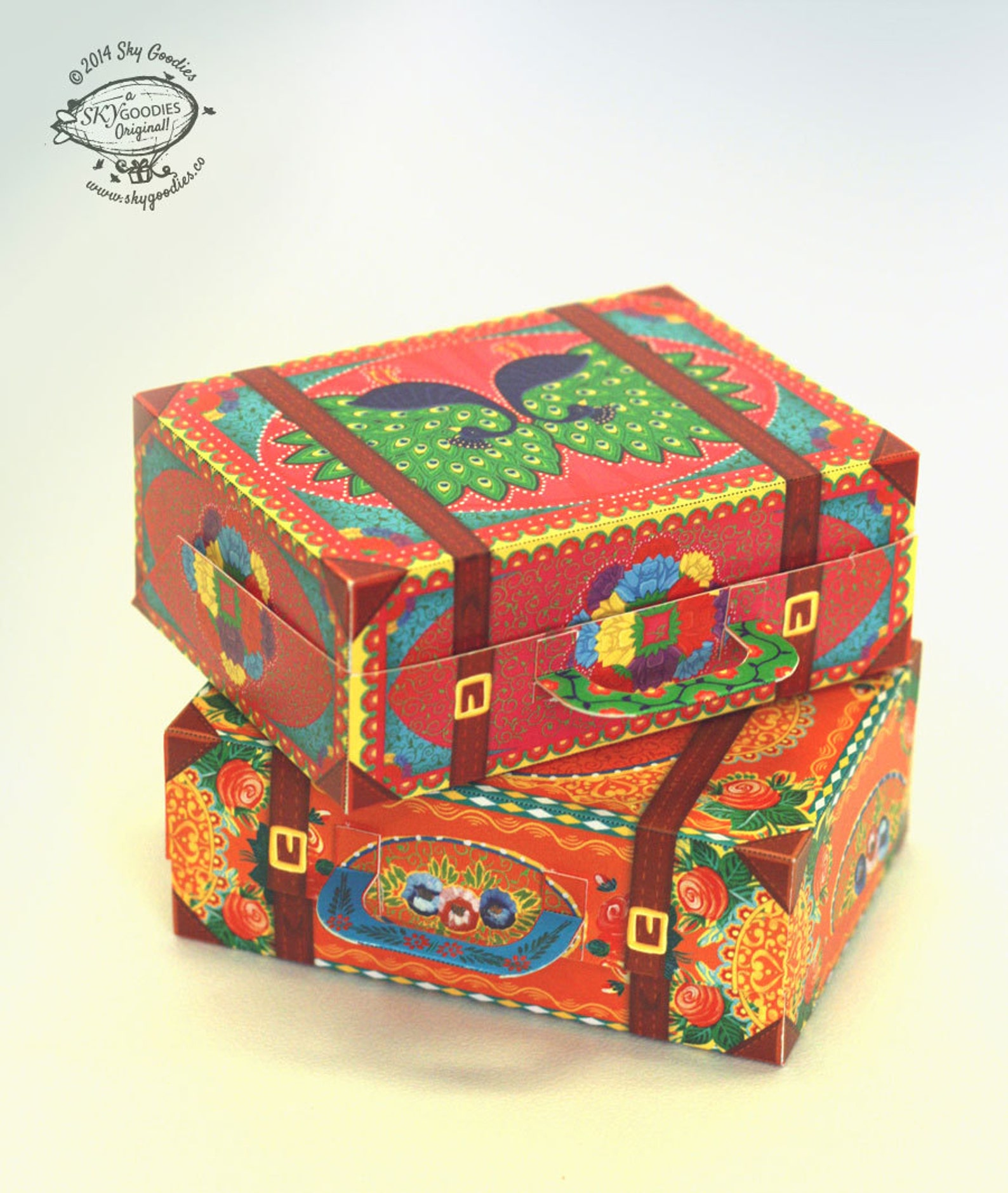 Printed Papercraft DIY Paper Toy / Gift Box / Favor Box - Etsy