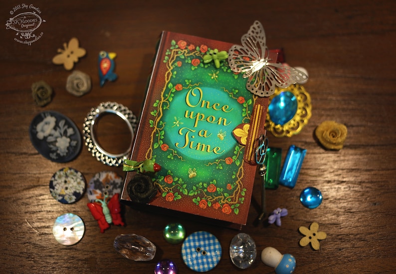 Printable DIY Mini Fairy Tale Book Box Paper Gift Box / - Etsy France