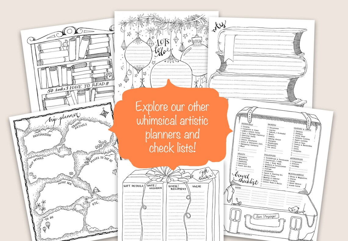 DOODLE Chore Chart / Organizer Kids Daily Tasks Jobs To-do - Etsy Israel