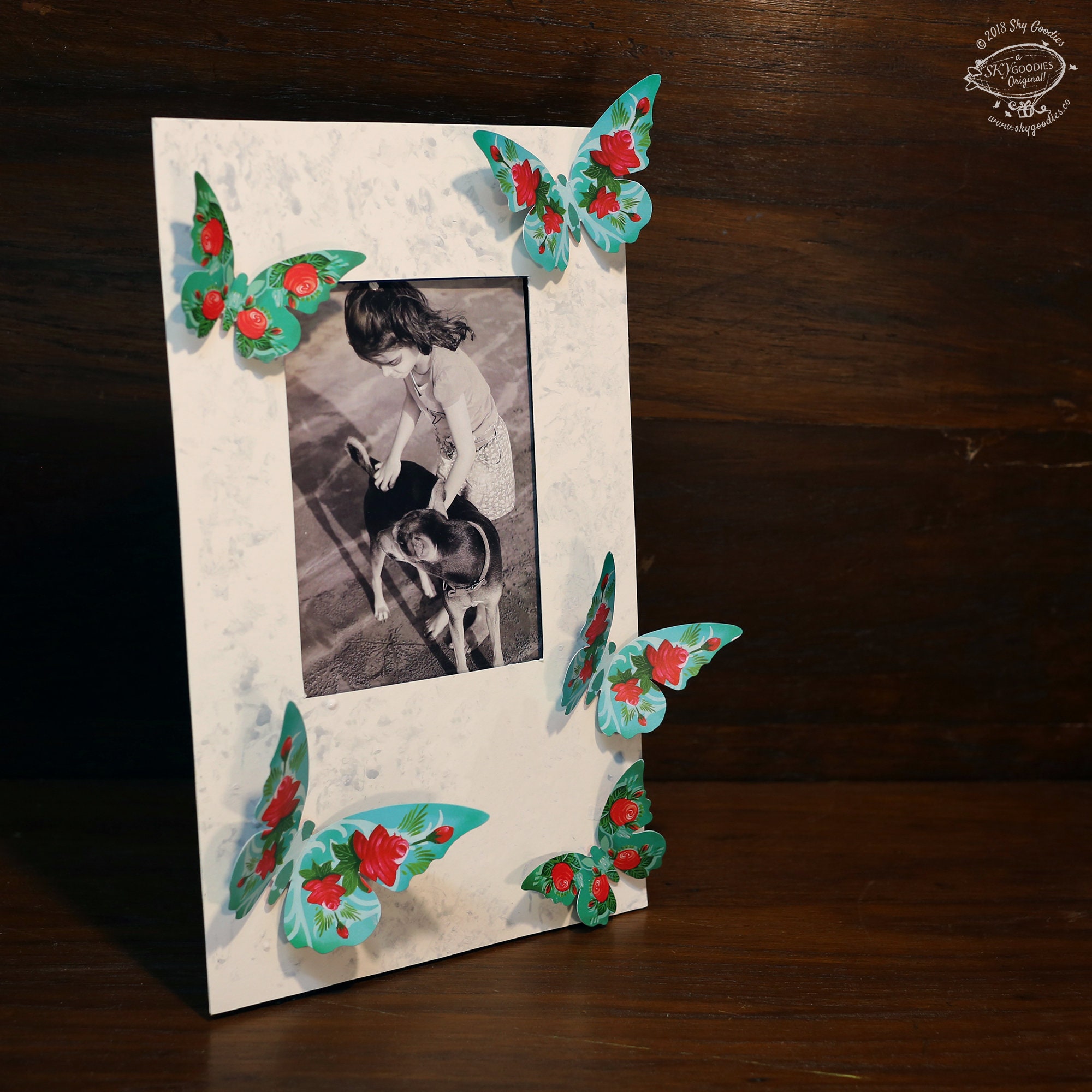 Printable Set of 12 Floral Paper Butterflies Home Decor | Etsy