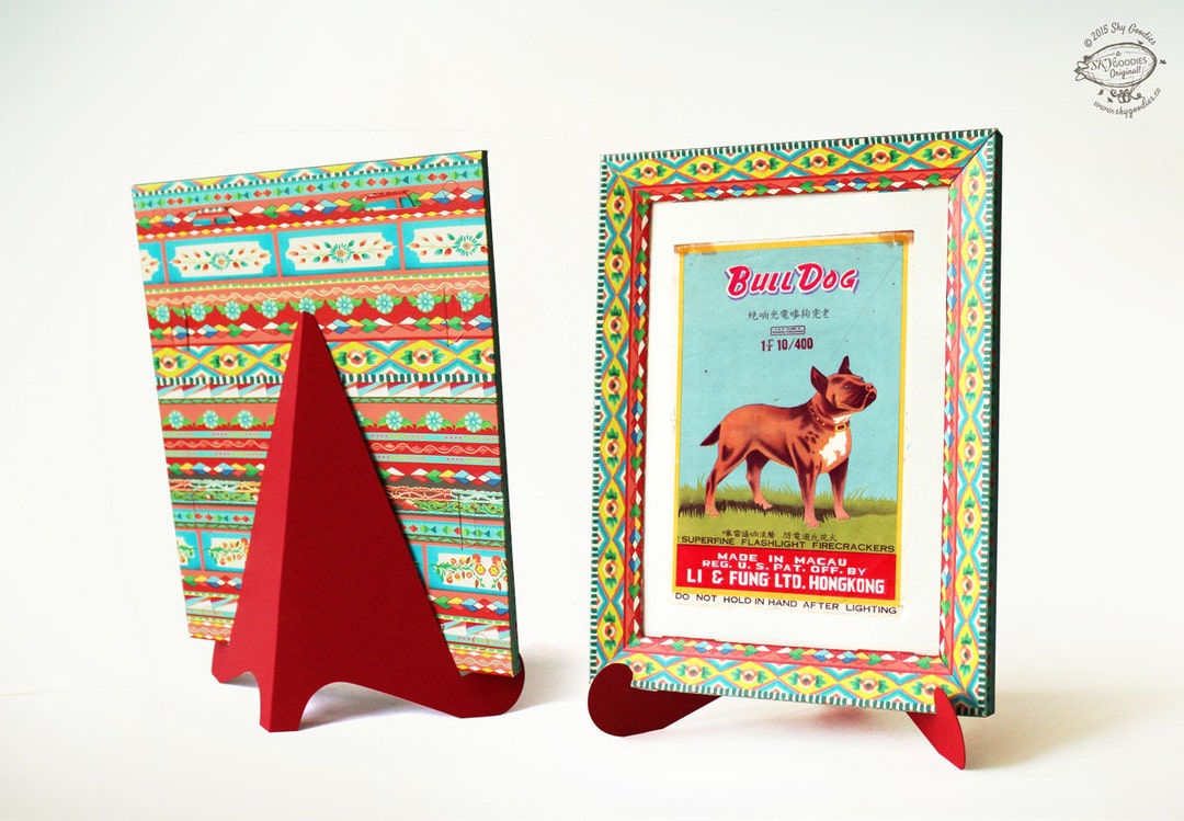 DIY Colorful Frame for Art or Photo Printable Papercraft - Etsy