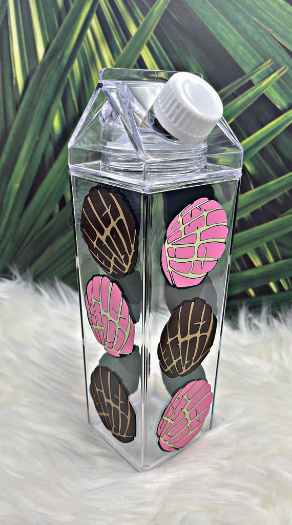16 Oz. Milk Carton Water Bottle Concha - Etsy