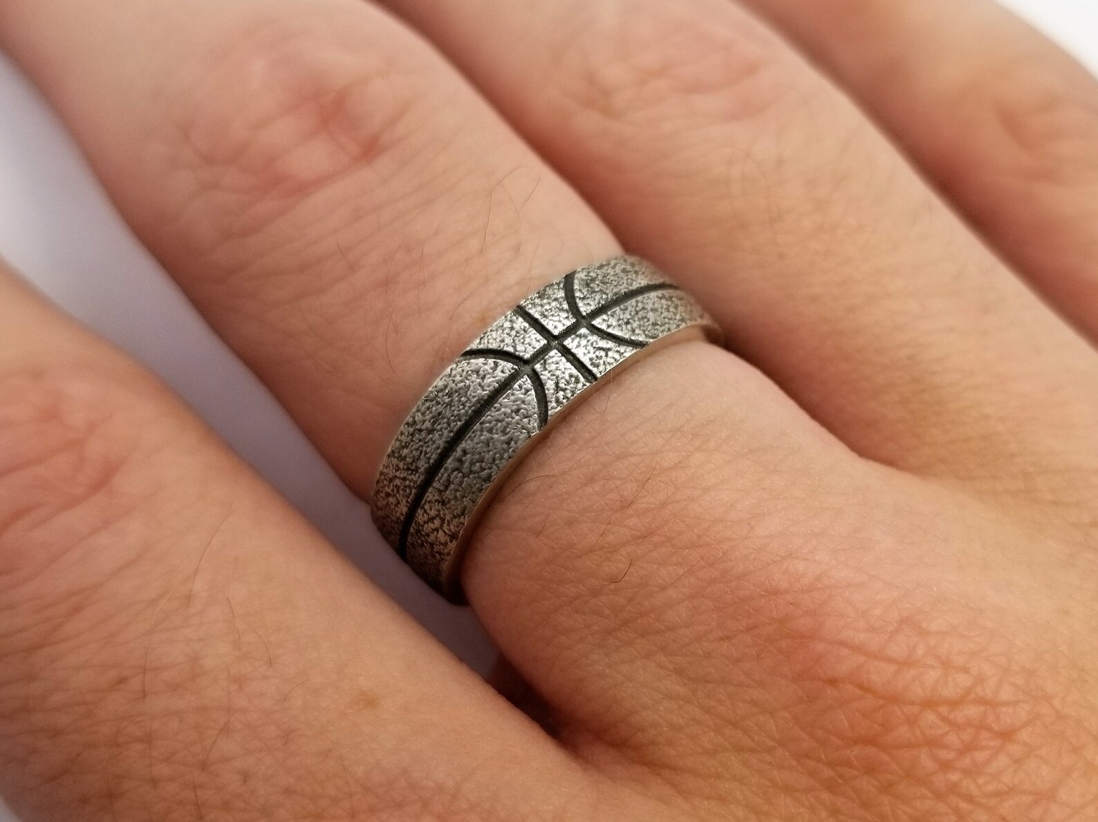 Basketball Ring Sports Ring Basketball Band Basketball | Etsy