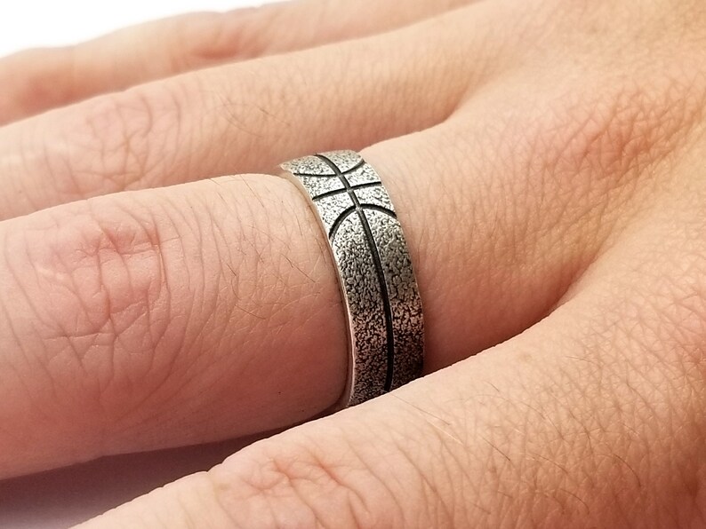 Basketball Ring Sports Ring Basketball Band Basketball - Etsy