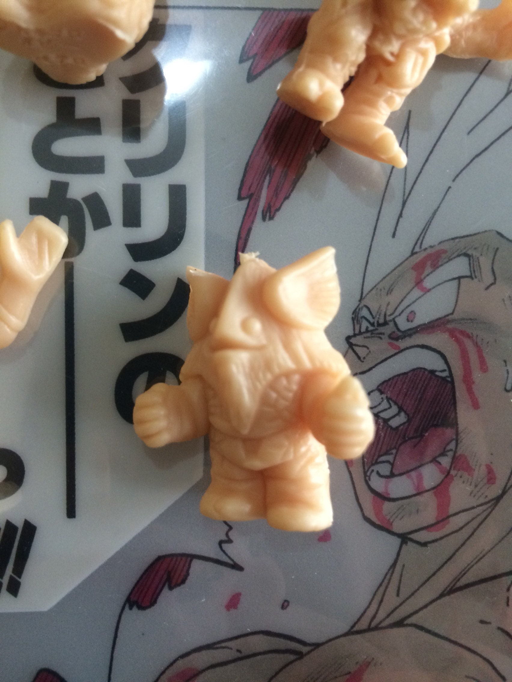 Vintage 80s Japan Popy Ultraman Kaiju Monster Kinkeshi Rubber Toys M.U ...