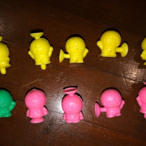 Vintage 1980s Japan Micro Doraemon Keshigomu Kinkeshi Rubber Toys ...