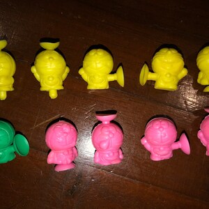 Vintage 1980s Japan Micro Doraemon Keshigomu Kinkeshi Rubber Toys ...