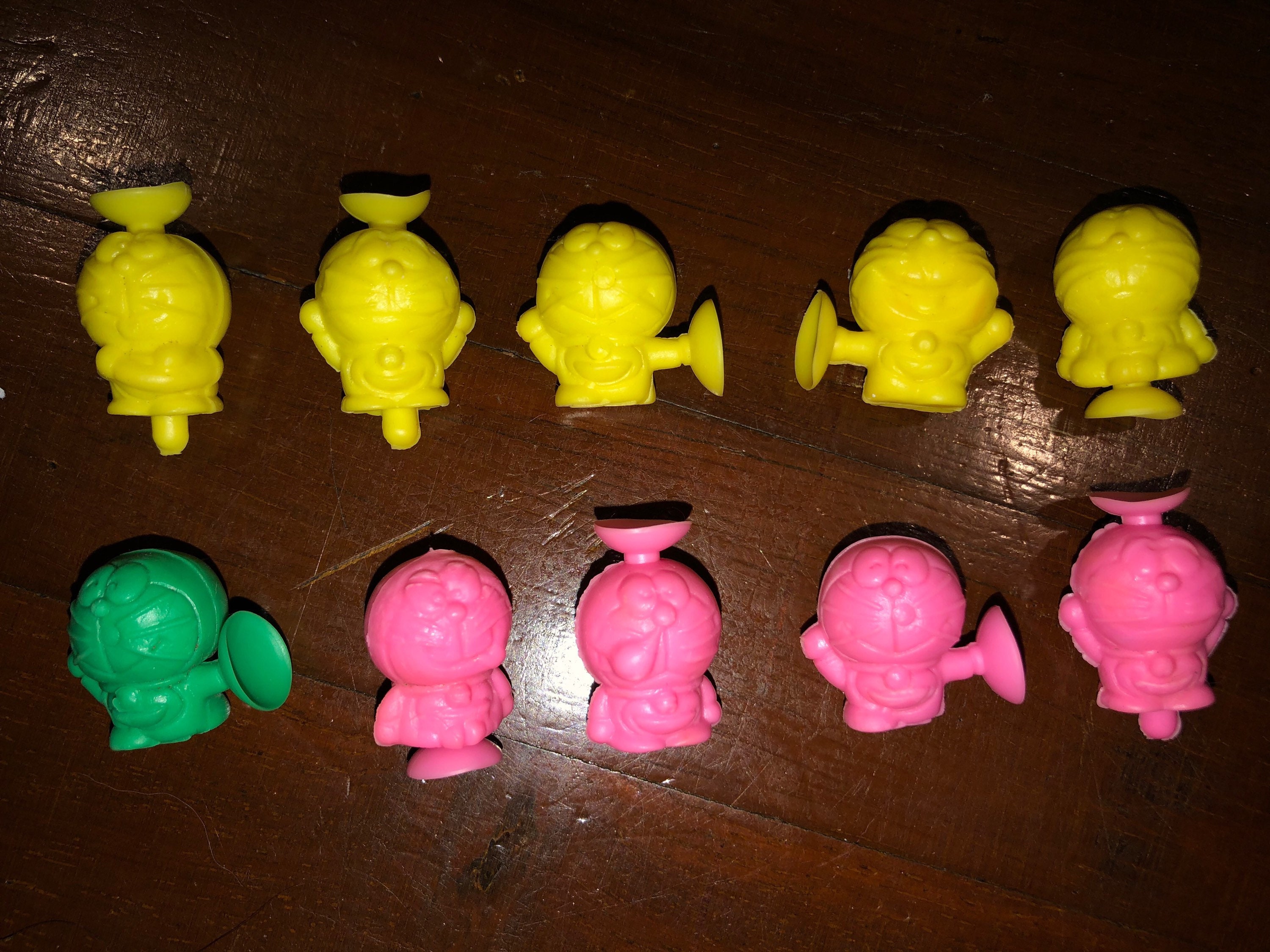 Vintage 1980s Japan Micro Doraemon Keshigomu Kinkeshi Rubber Toys ...