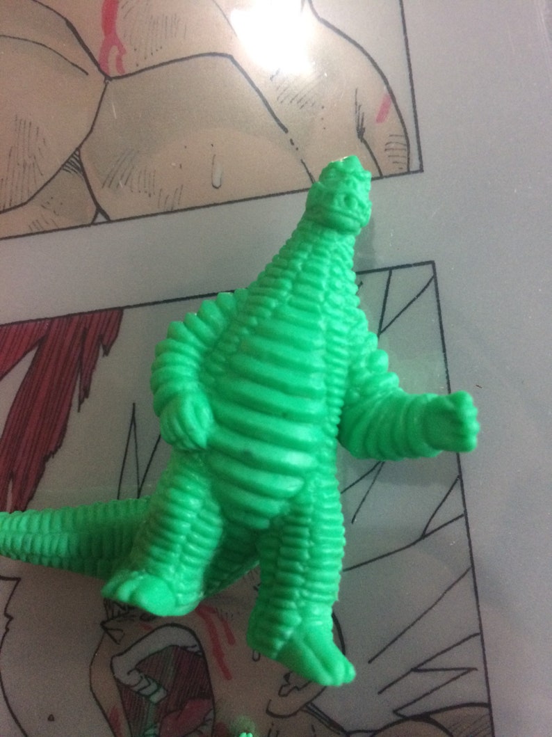 Vintage 80s Japan Popy Ultraman Kaiju Monster Kinkeshi Rubber Toys M.U ...