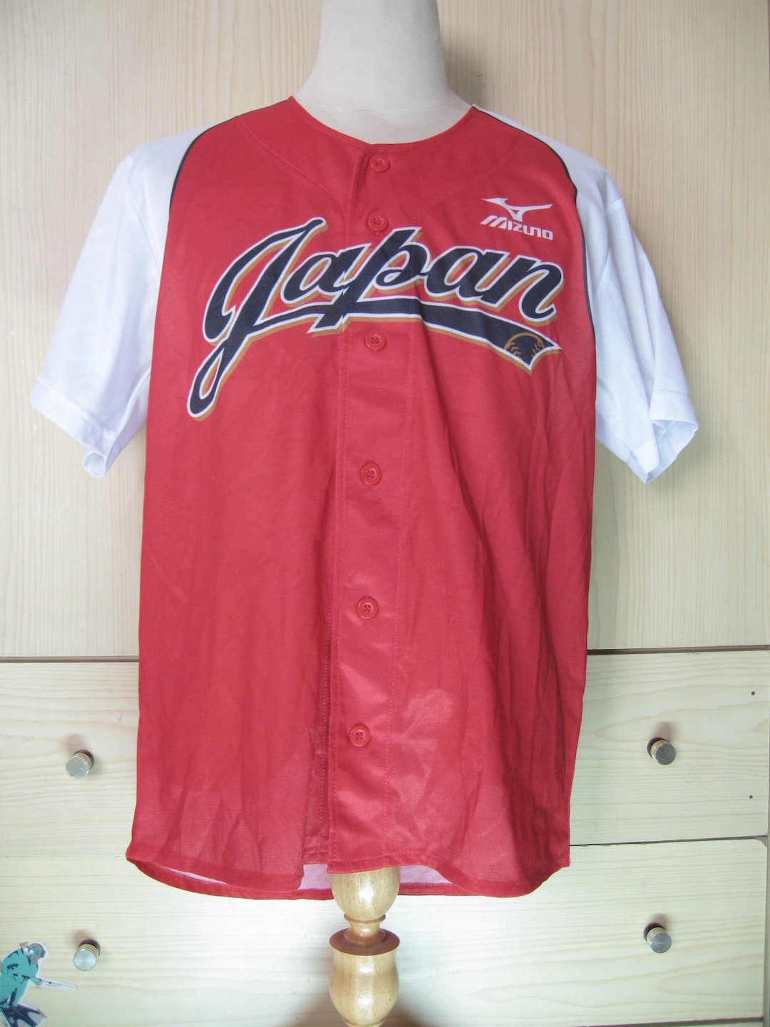 Vintage Originals 1990s Mizuno Team Japan Japanese Baseball T Shirt L ...
