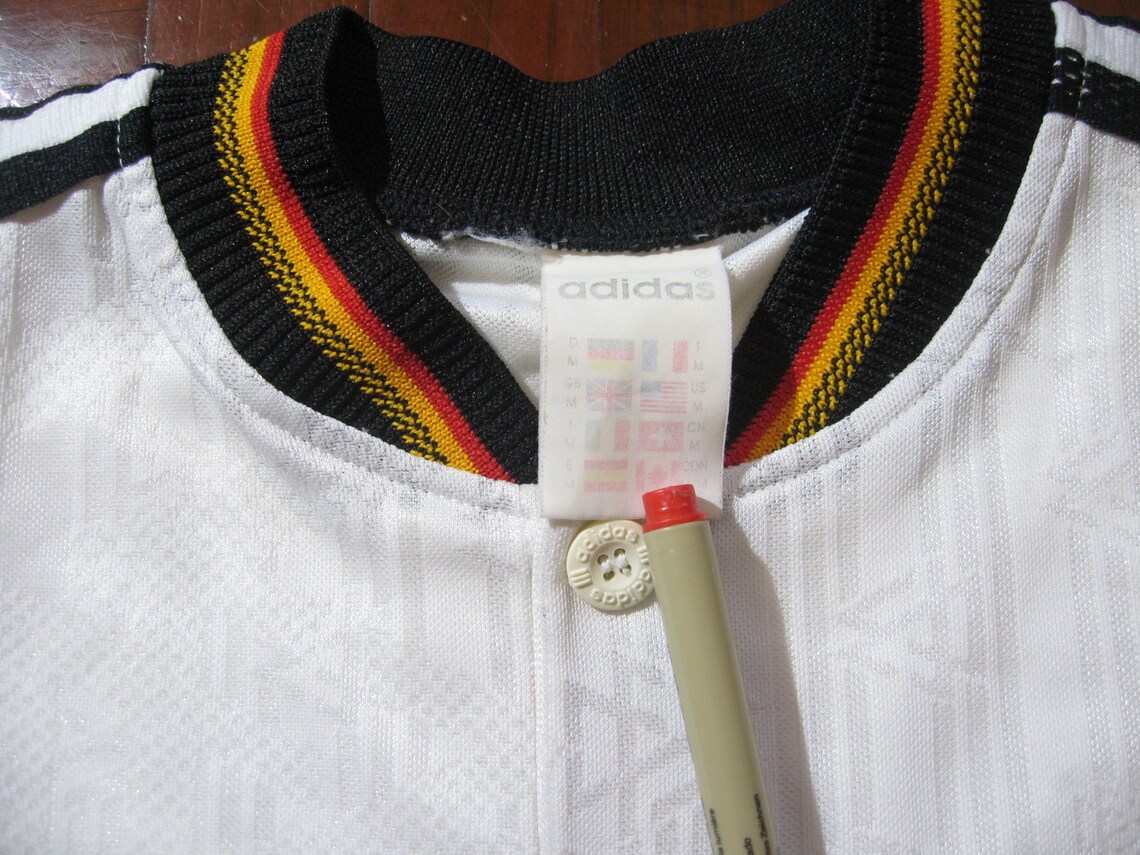 Originals Vintage Germany Euro 1996 Home Kit Football Jersey Soccer ...