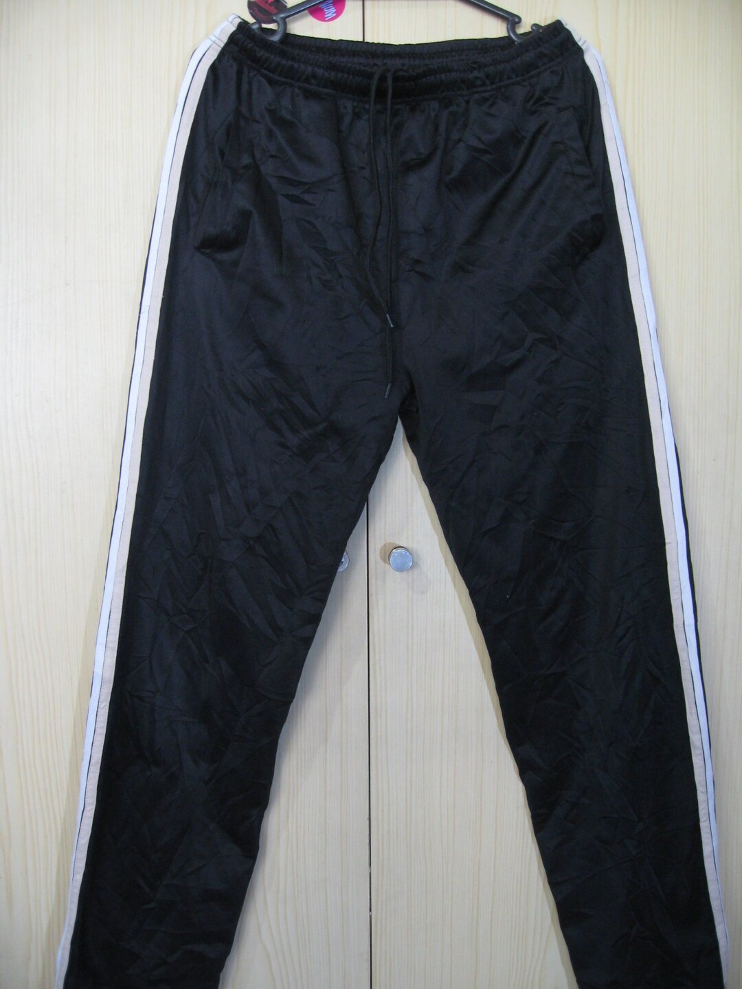 Size L Mens Vintage 1990s Black AUTHENTIC Japan Japanese Track Suite ...