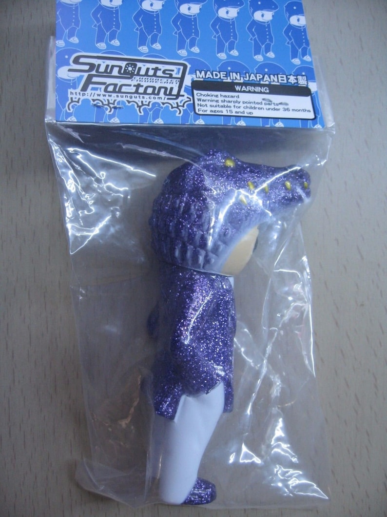 Sunguts Alligator Boy Japanese Indie Soft Vinyl Toy Sofubi Hand Painted Handmade Sofubi Japan ...