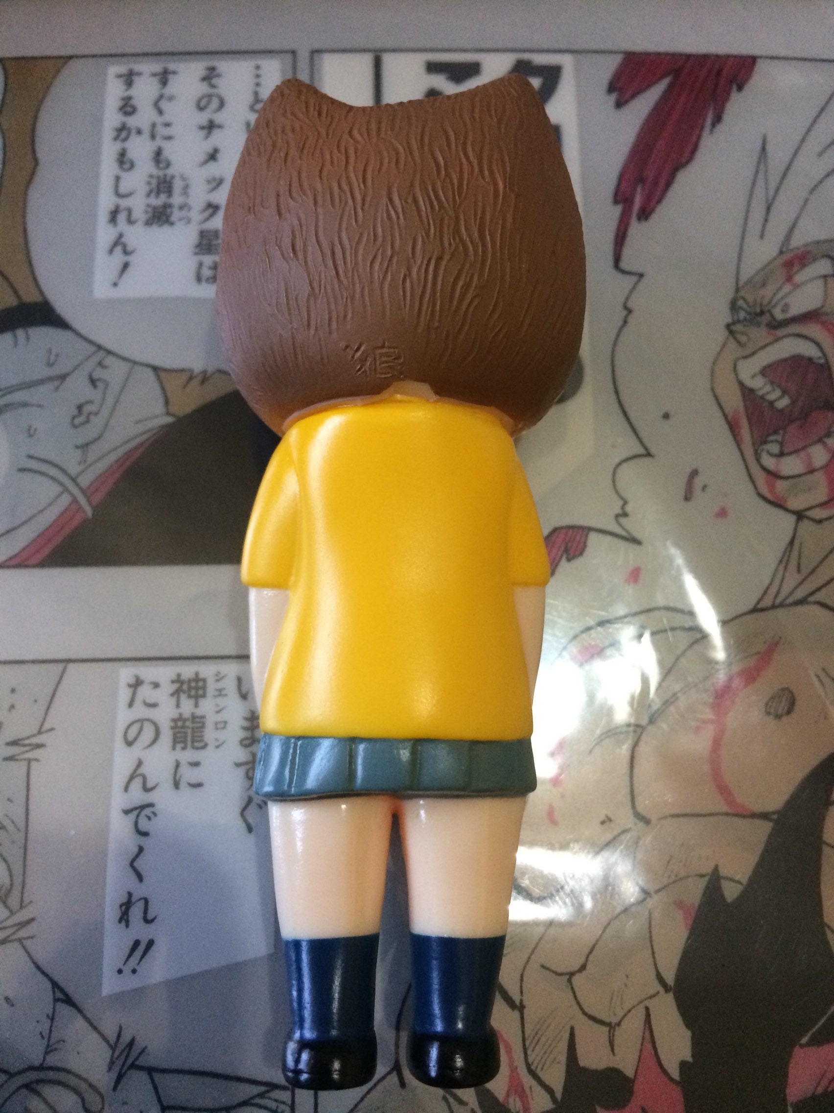 Sunguts Kitties Cat School Girl Japanese Indie Soft Vinyl Toy Sofubi Hand Painted Handmade ...