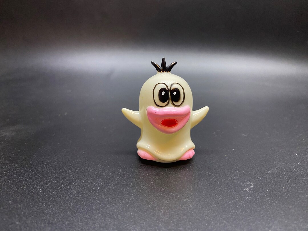 Vintage Q Taro Qtaro 1980 2” Rare Soft Vinyl Toy Sofubi Hand Painted Japan Limited Edition Sofvi ...