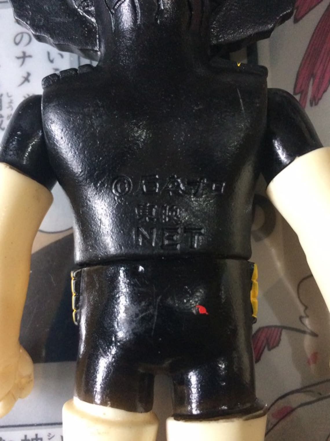 Akumaizer 3 Vintage 70s Japanese Takatoku Soft Vinyl Toy Sofubi Hand ...