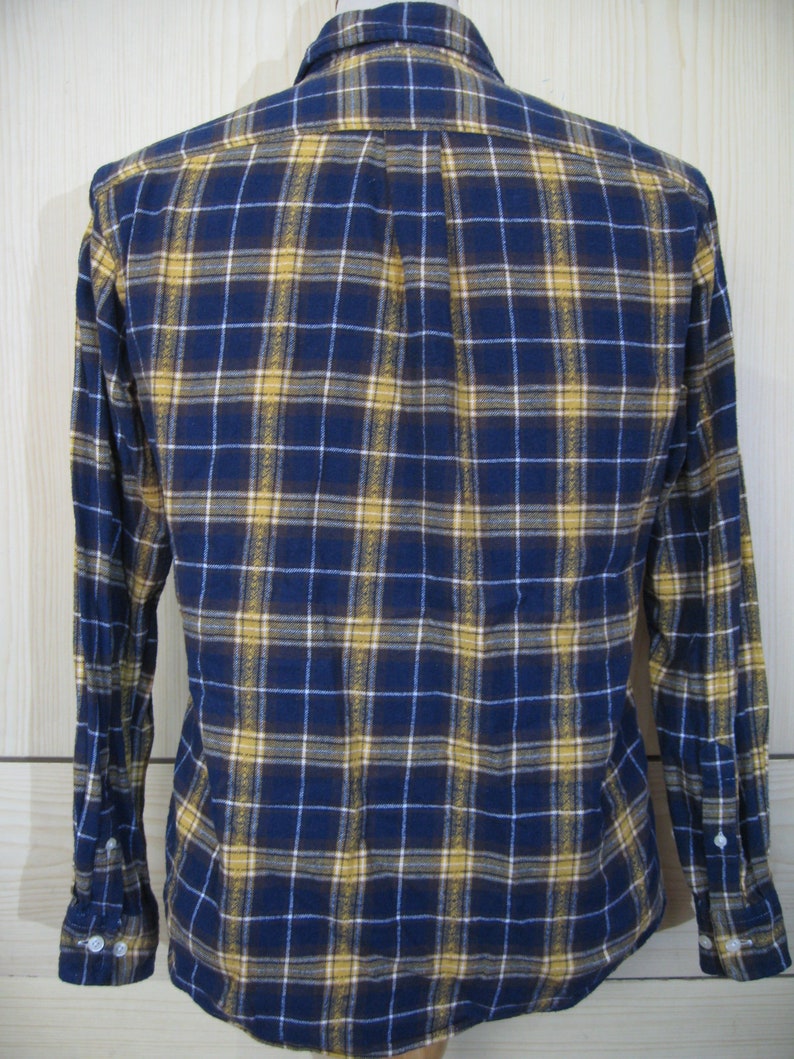 Size M Vintage Checkered Japanese Flannel Western Flannels - Etsy UK