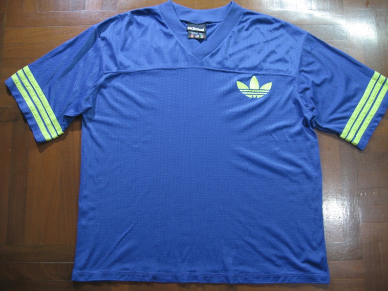 Vintage Adidas Hip Hop Jersey 90s Rap T Shirt Nylon Mesh Run - Etsy