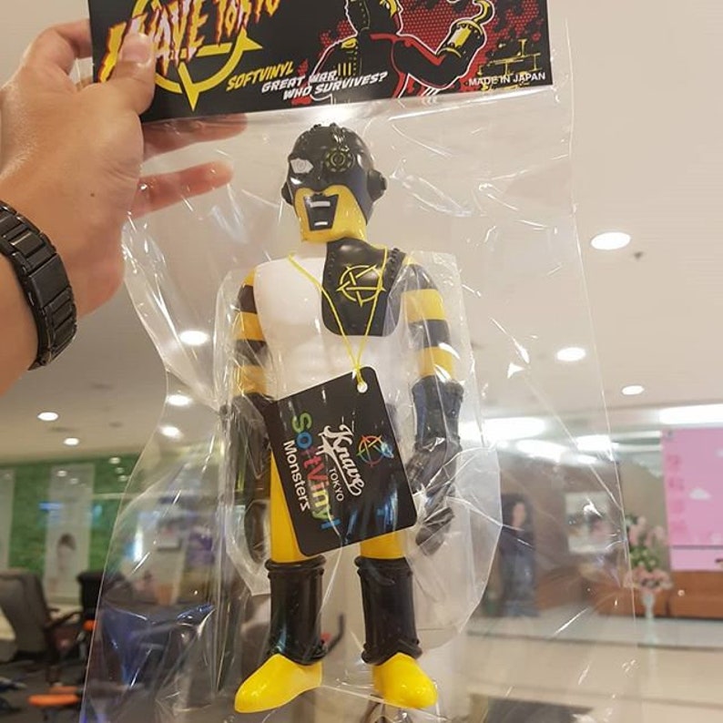 Knave Tokyo Kataking 30limited Color Japanese Indie Soft Vinyl Toy ...