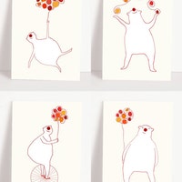 DIY Muscle Man Paper Doll DIY Postcard Paper Puppet Strong Man ...