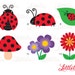 Ladybug Clipart Spring Bug Clipart 15084 - Etsy