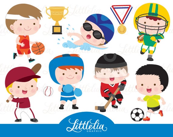 Free Kids Sports Clip Art