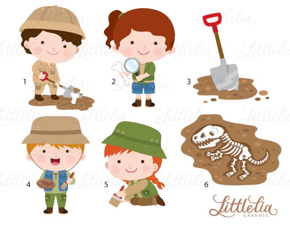 Paleontologists Clipart