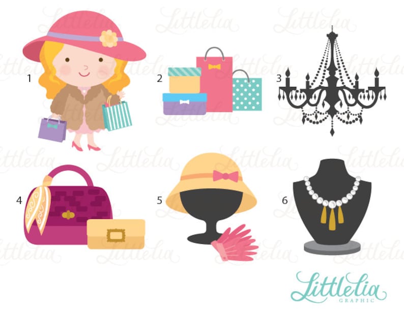 Boutique Clipart Fashion Clipart Retail Clipart 15036 - Etsy UK