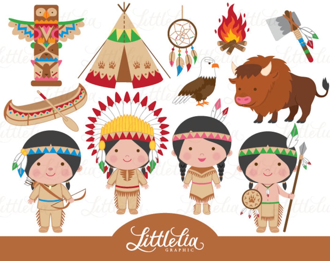 Native American Clip Art For Kids