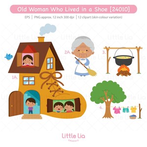 Old Woman Who Lived in a Shoe - Nursery Rhymes - 24010 (including Black ...