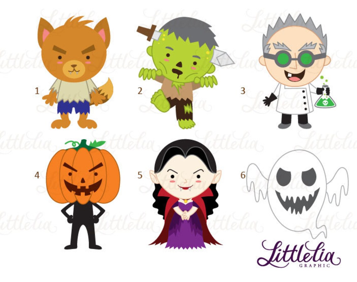 Haunted House Halloween Clipart/ Digital Download 14024 - Etsy