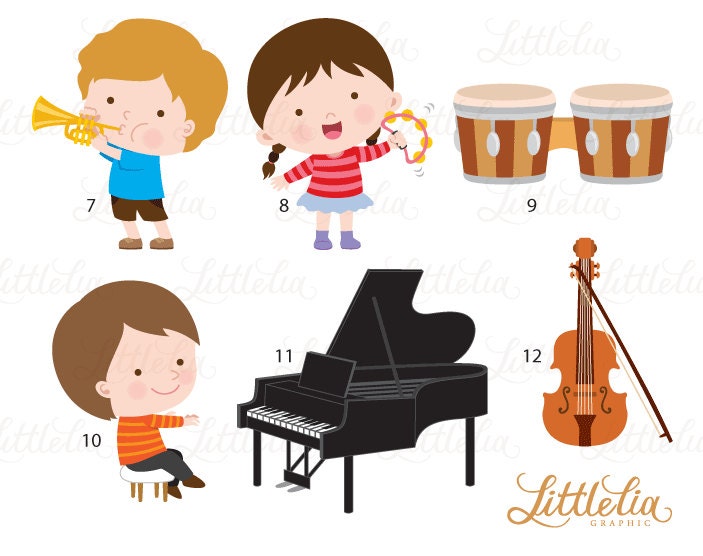 Piano Lesson Clip Art