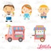 Yummy Ice Cream Clipart Set / Instant Download - 14002 - Etsy
