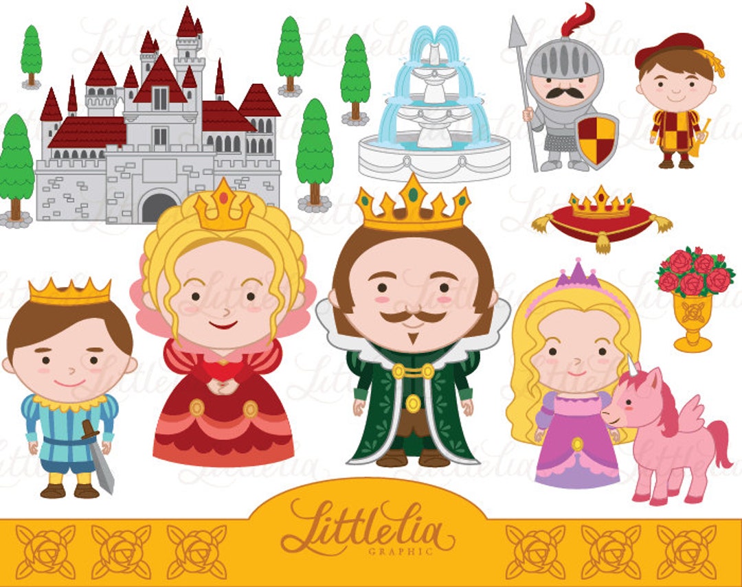 Princess And Prince Clipart