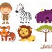 Fun Safari Adventure Clipart Set/ Instant Download - 14015 - Etsy